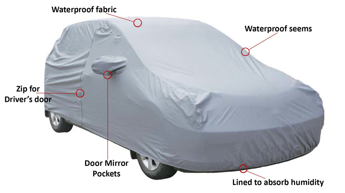 Outdoor Dust & Waterproof Car Cover from €60,95 | Custom Made