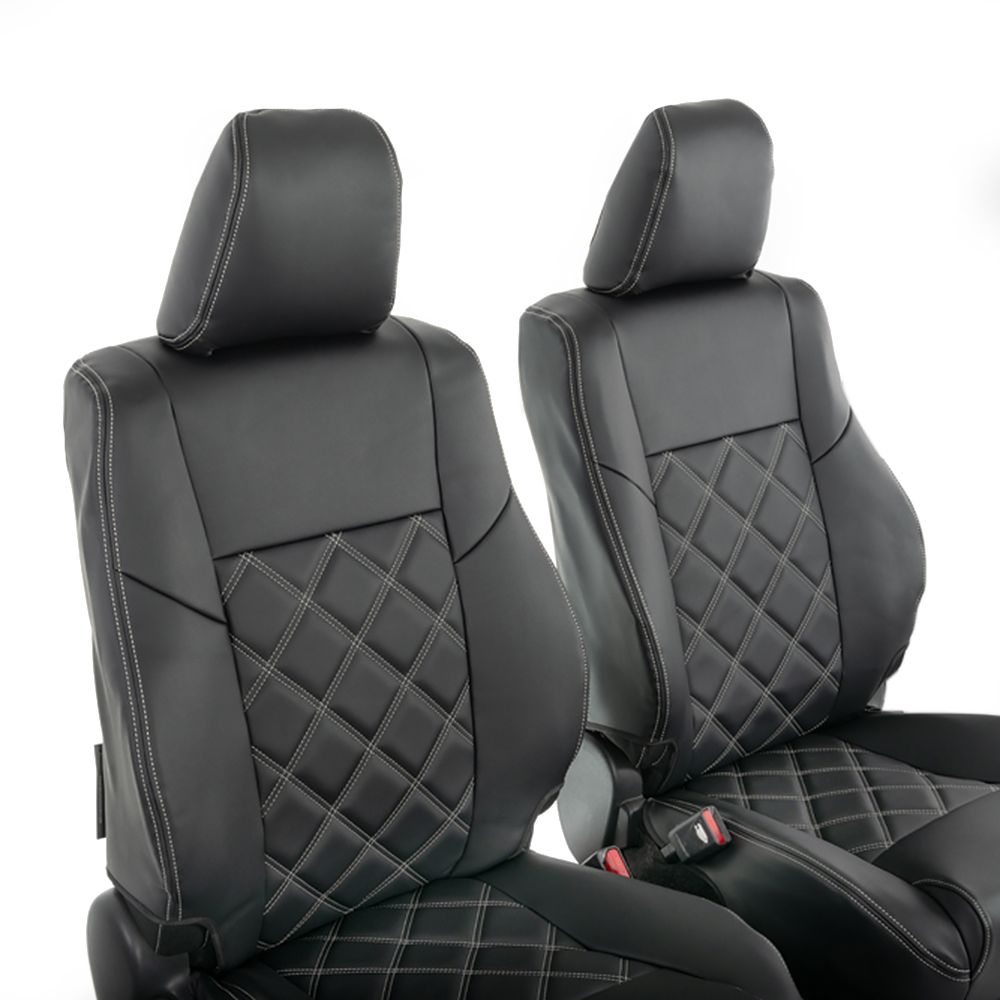 Toyota Hilux Invincible 2016 Leatherette Seat Covers Front from 179.99 Custom Made
